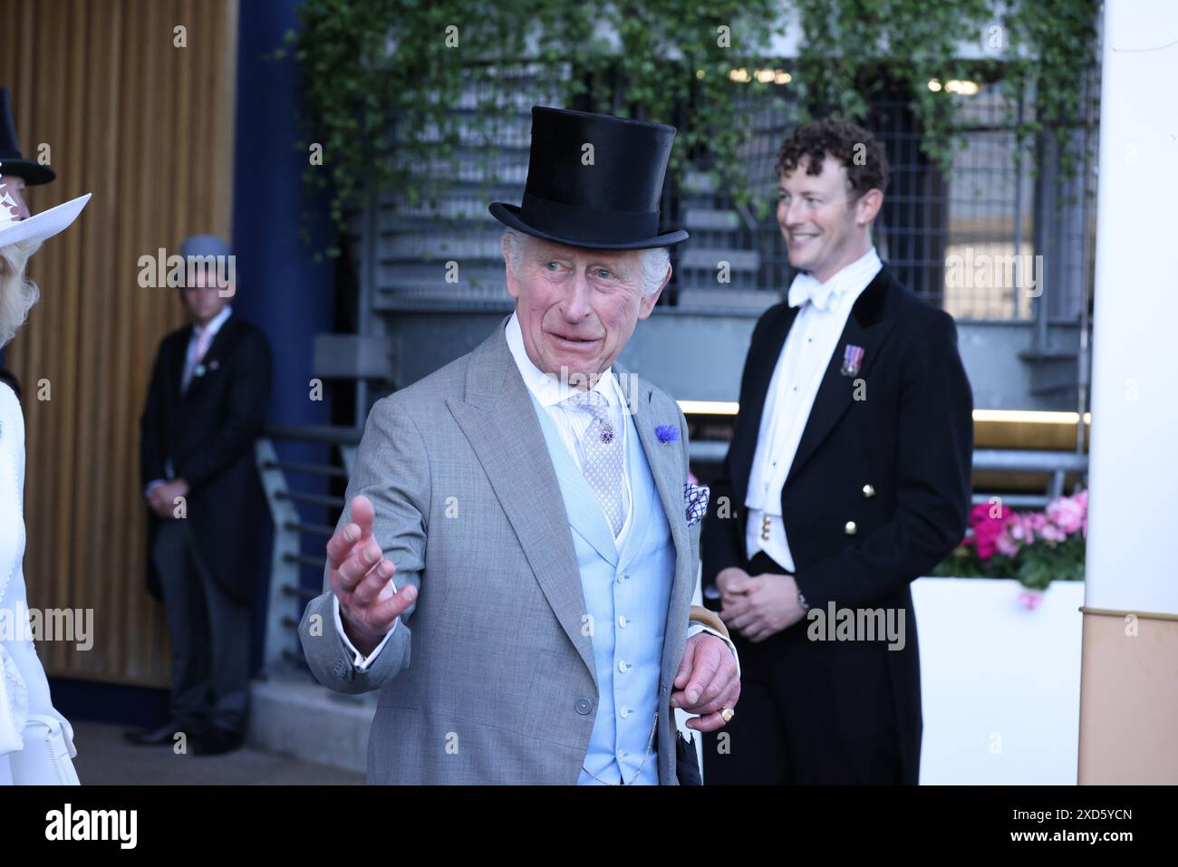 The Royal Ascot England UK 20th June 2024 King Charles III and Queen ...