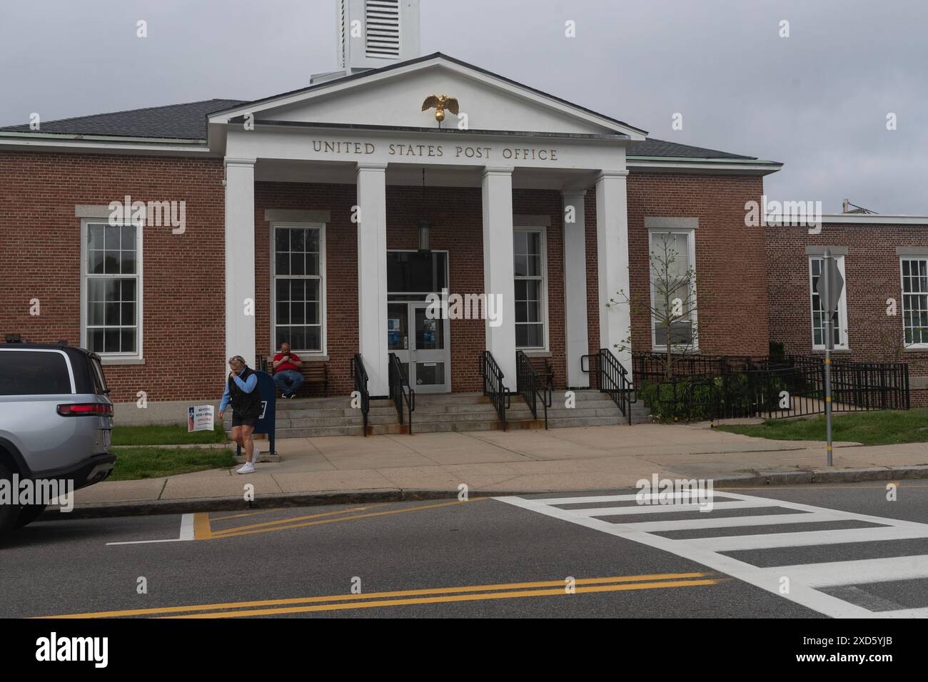 Post office. Falmouth , Cape Cod, MA, USA Stock Photo - Alamy