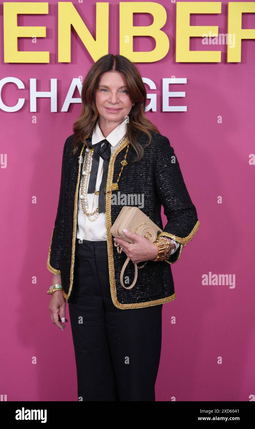 Fabiola Beracasa Beckman attends the UK premiere of Disney+'s Diane von ...