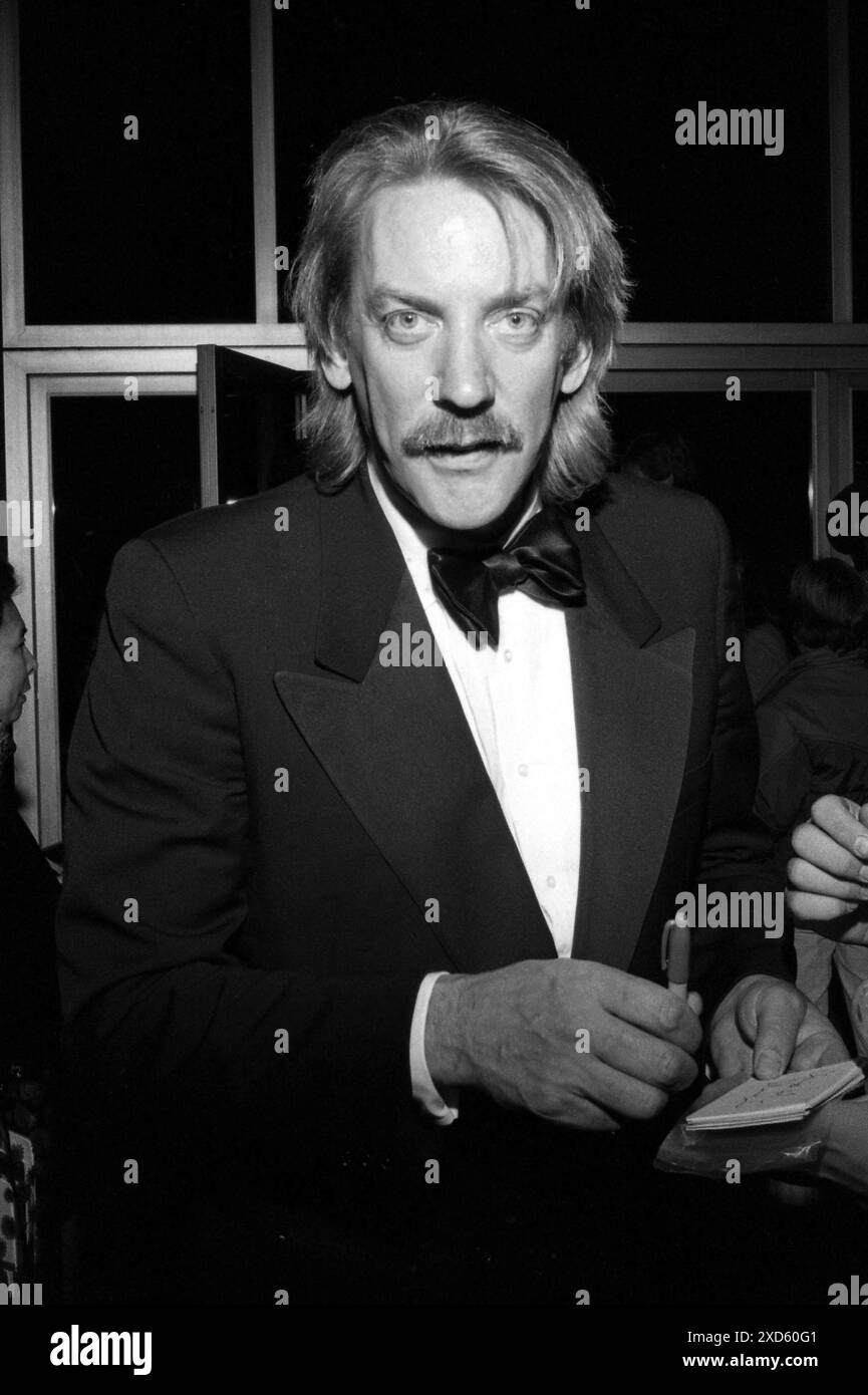 **FILE PHOTO** Donald Sutherland Has Passed Away. Donald Sutherland at ...