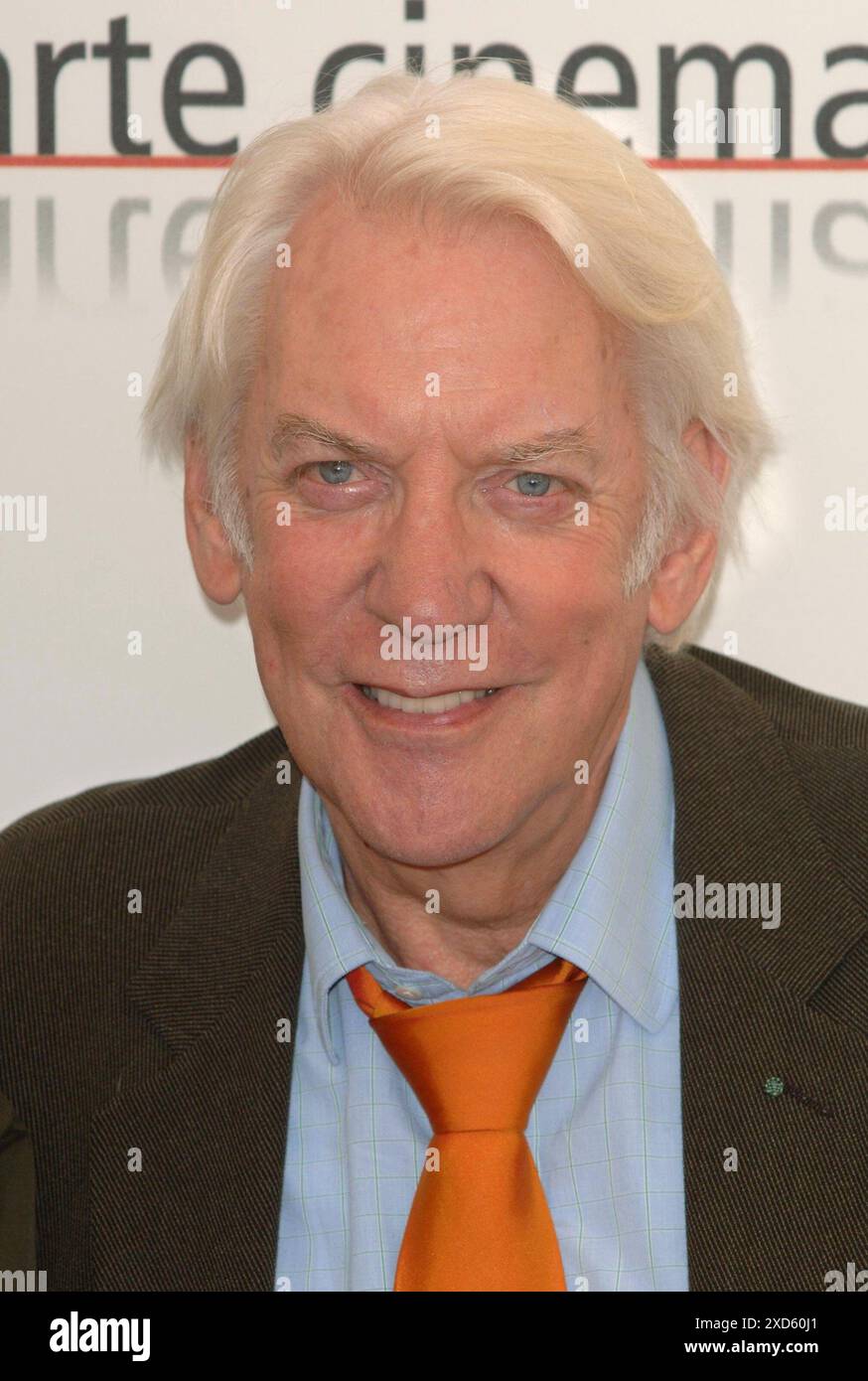 File photo dated 04/09/05 of Donald Sutherland at a photo call for his ...