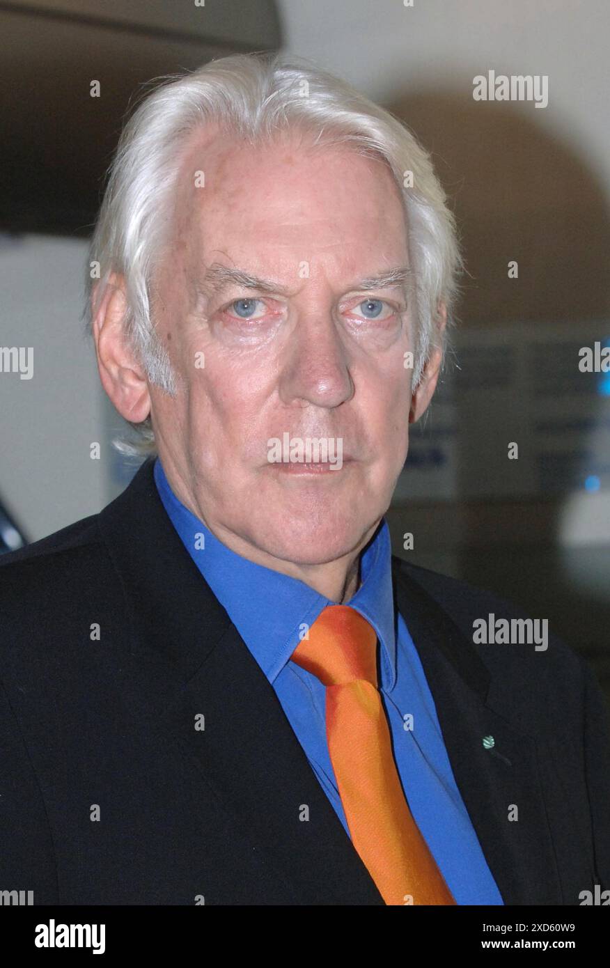 File photo dated 05/09/05 of Donald Sutherland at Pride & Prejudice UK ...