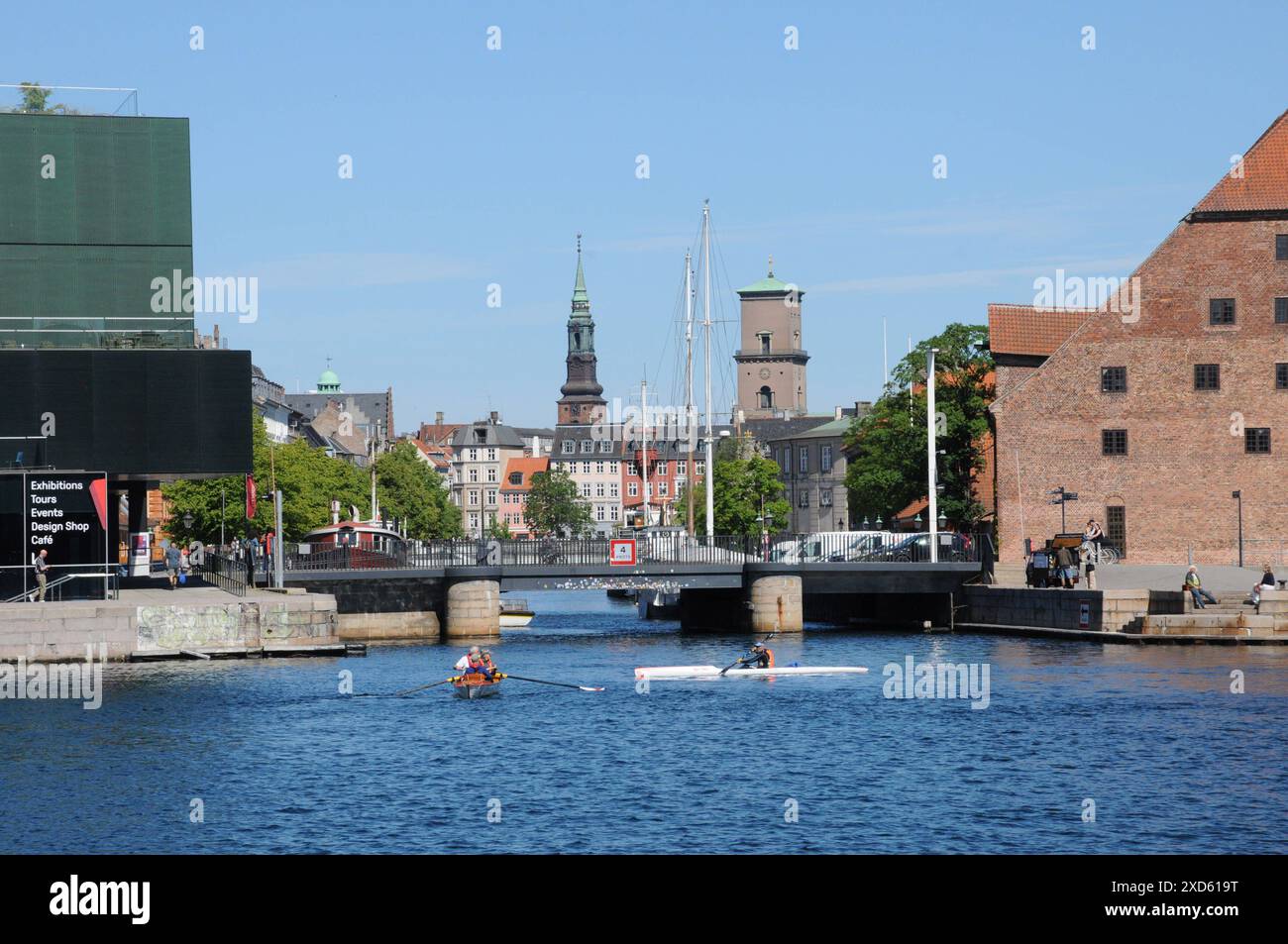 Copenhagen/ Denmark/20 JUNE 2024/ View of danish capital over ...
