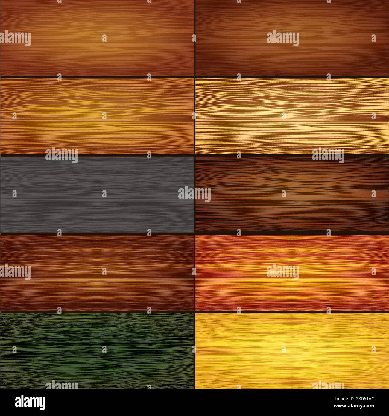 collection wood textures vector design illustration Stock Vector Image ...