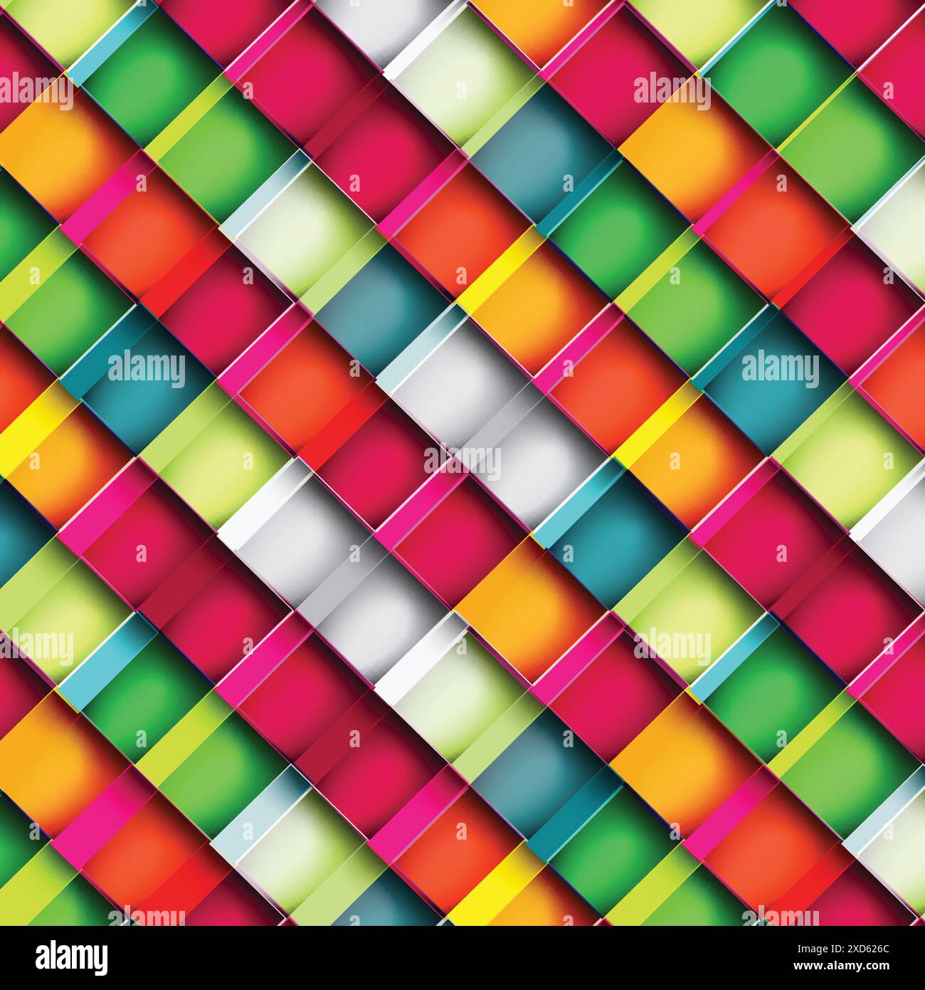 colorful square blocks background vector design illustration Stock ...