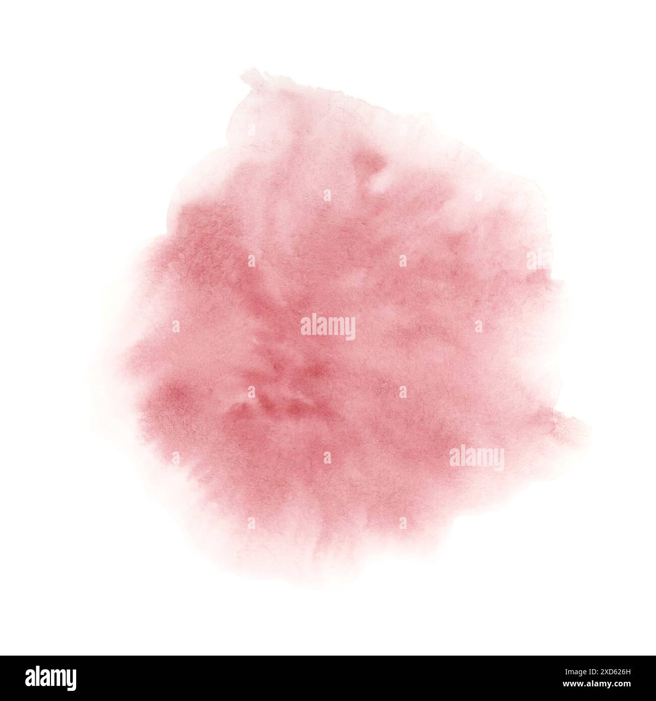 Watercolor card template. Abstract stains texture in subtle red hues ...