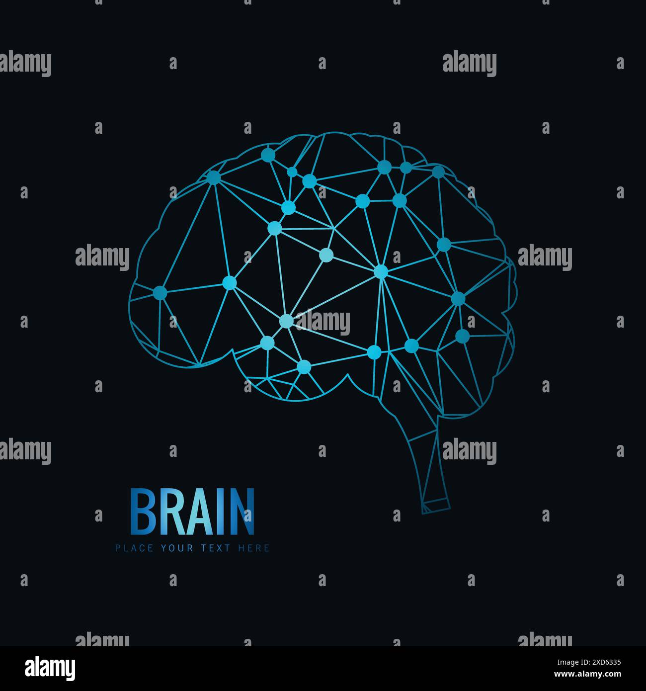 Abstract brain circuit lines hi-res stock photography and images - Alamy