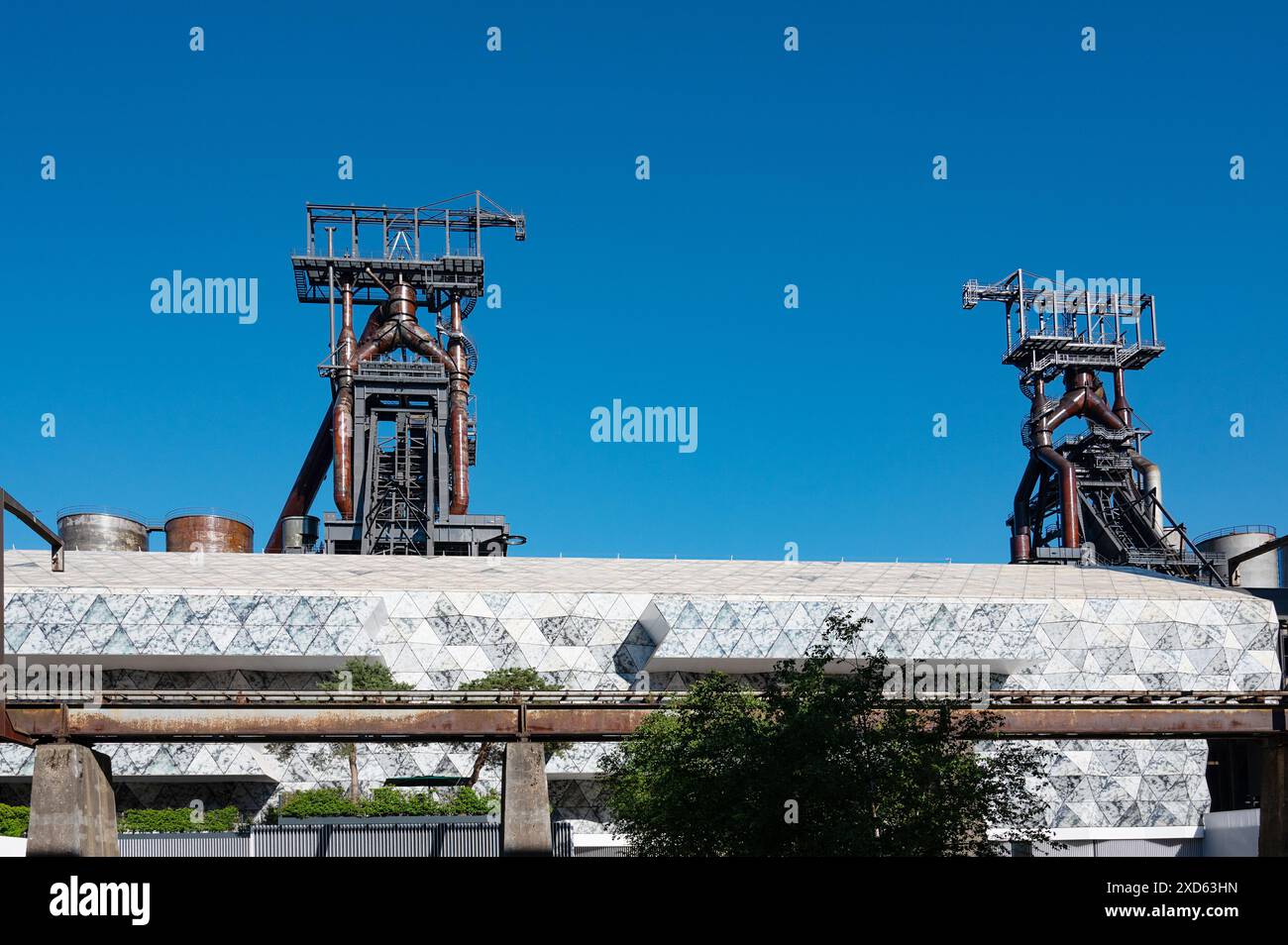 Le Fonds Belval Esch sur Alzette, center of the Luxembourg iron and ...