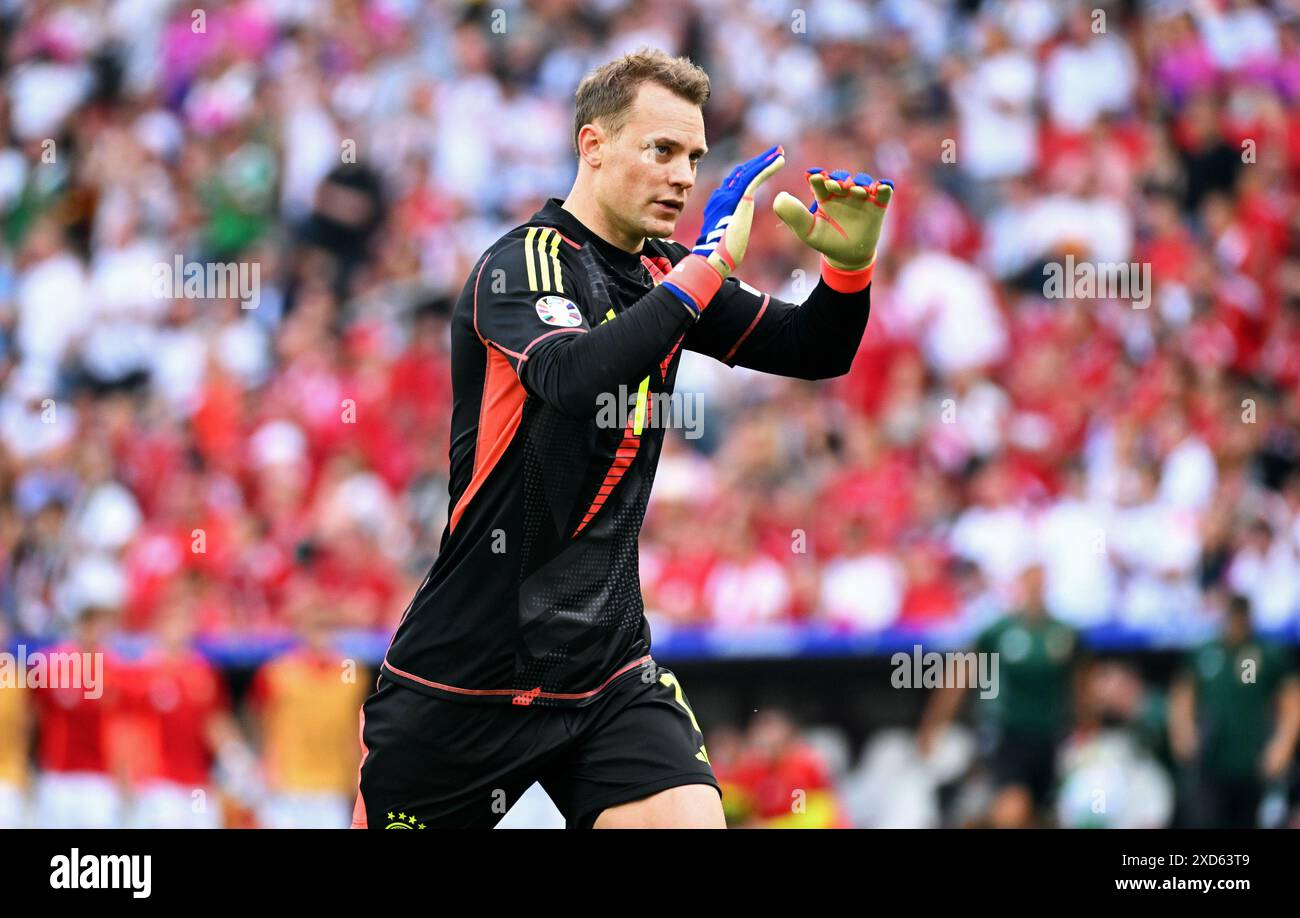 Fussball, Europameisterschaft, EURO 2024, Gruppe A, MHP-Arena Stuttgart ...