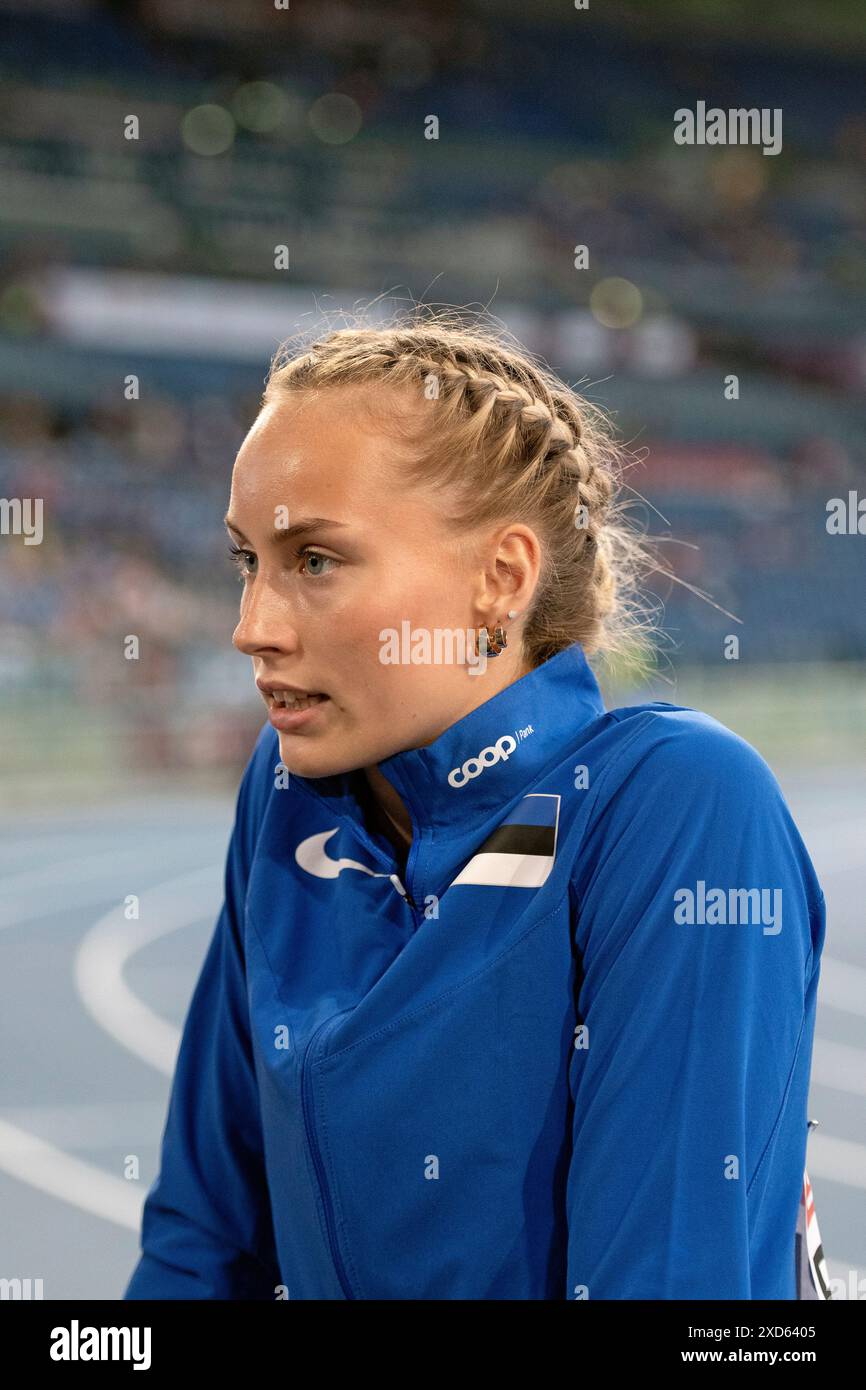 Elisabeth Pihela (Estonia), high jump women, European Athletics ...