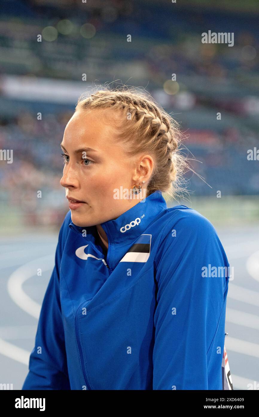 Elisabeth Pihela (Estonia), high jump women, European Athletics ...