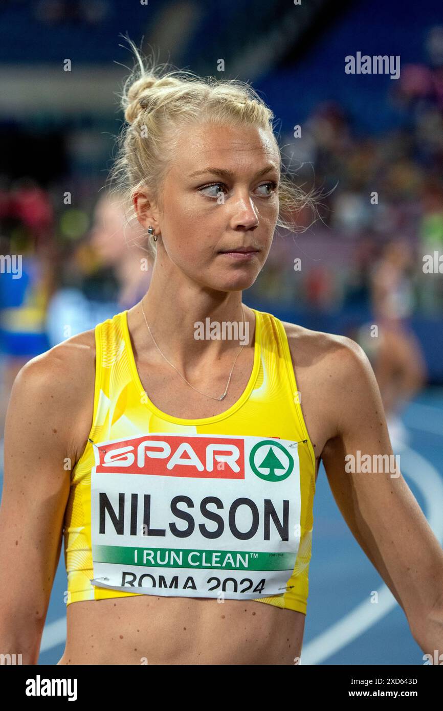 Maja Nilsson (Sweden), high jump women, European Athletics ...