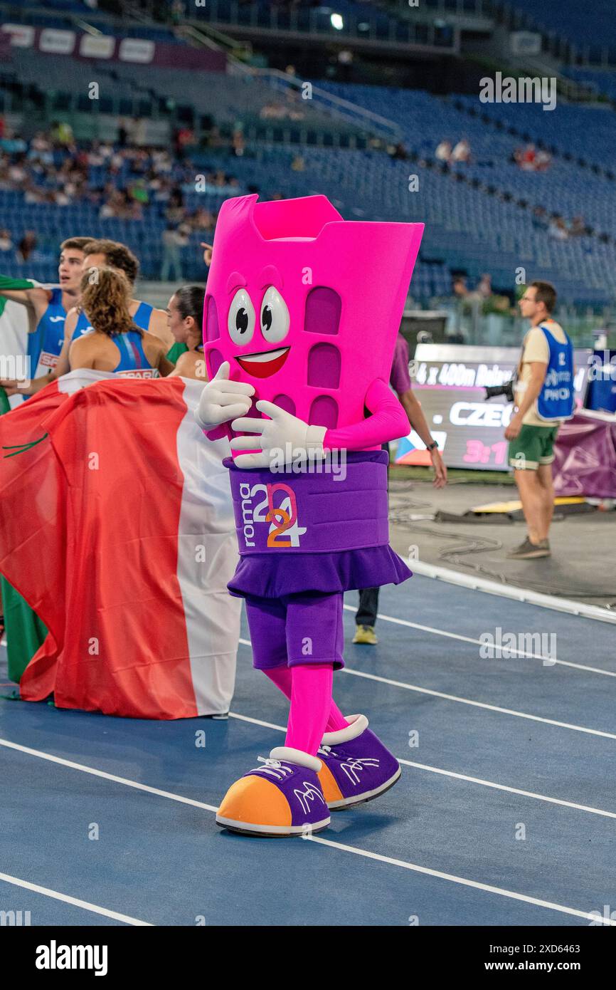 Ludo, the official mascot of European Athletics Championships Roma 2024 ...