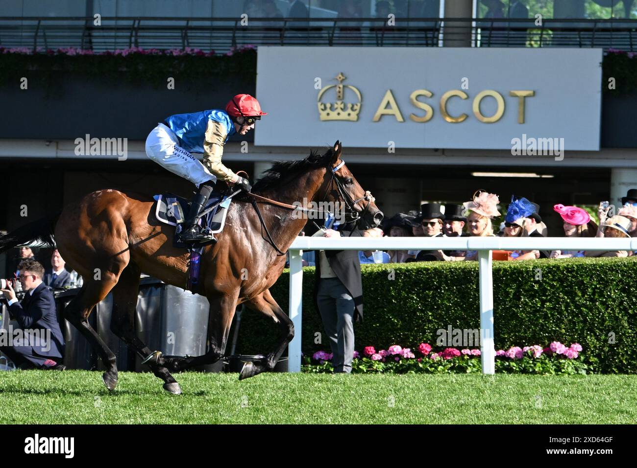 Ascot Racecourse, Berkshire, UK. 20th June, 2024. Royal Ascot Horse ...