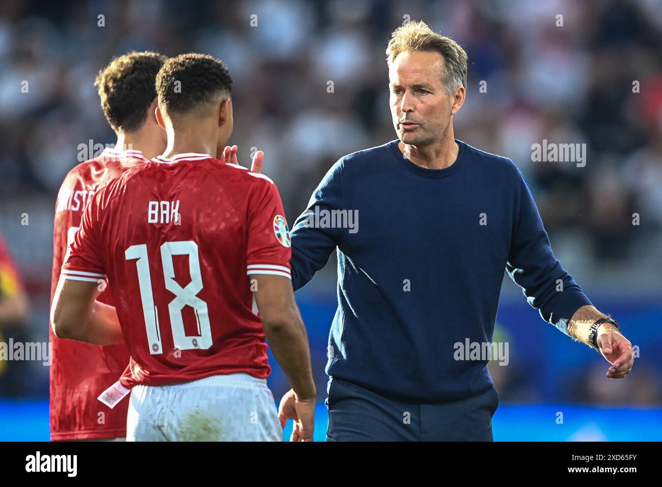 20 June 2024, Hesse, Frankfurt/M.: Soccer: European Championship ...