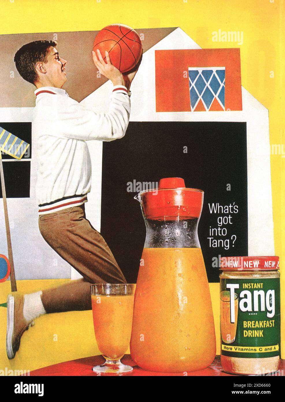 1960s breakfast hi-res stock photography and images - Alamy