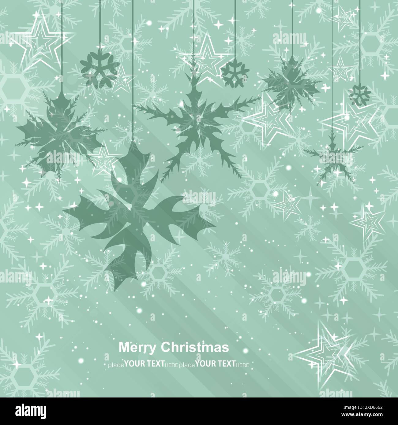 Set hanging red christmas Stock Vector Images - Alamy