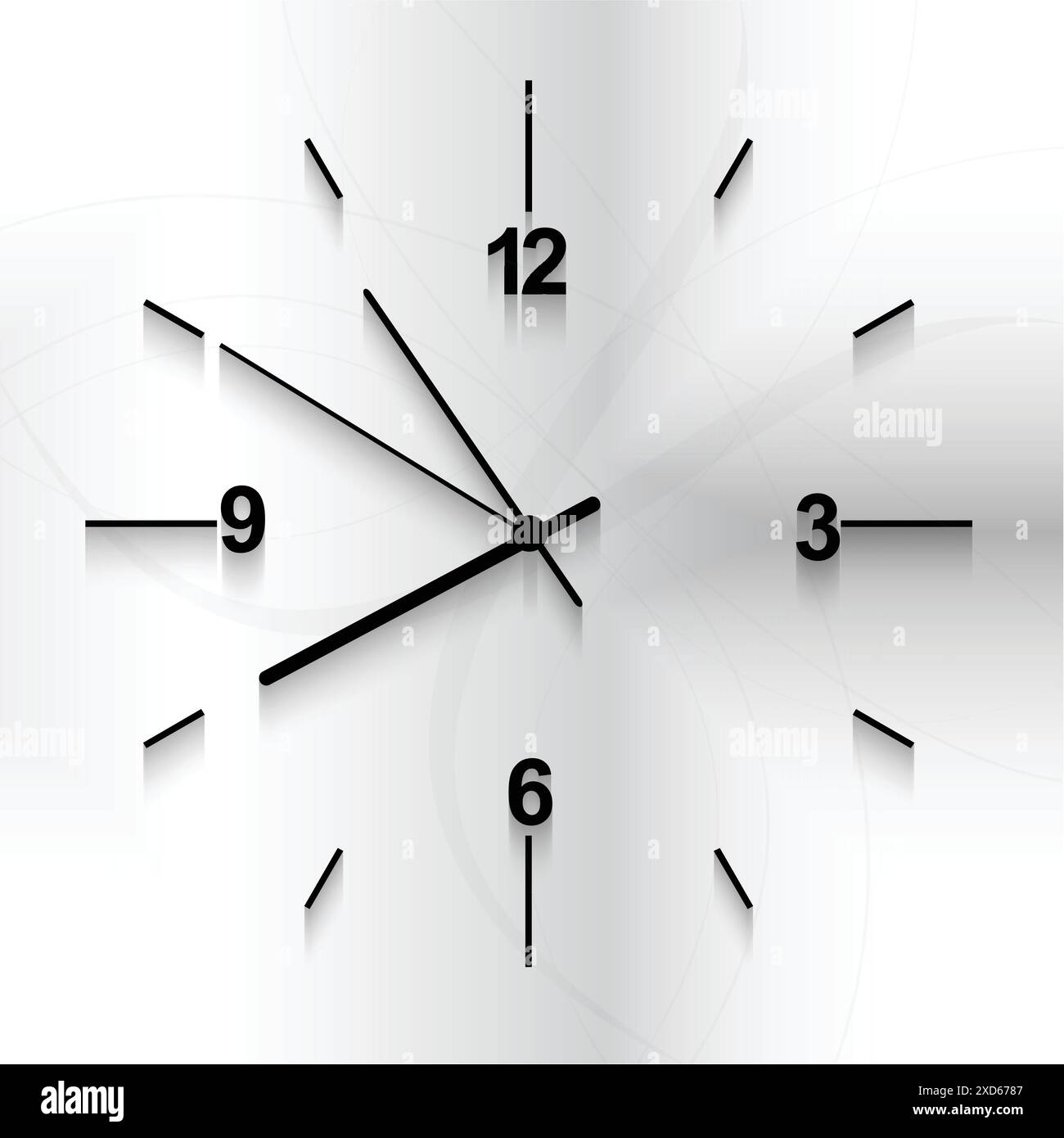 wall clock background vector design illustration Stock Vector Image ...