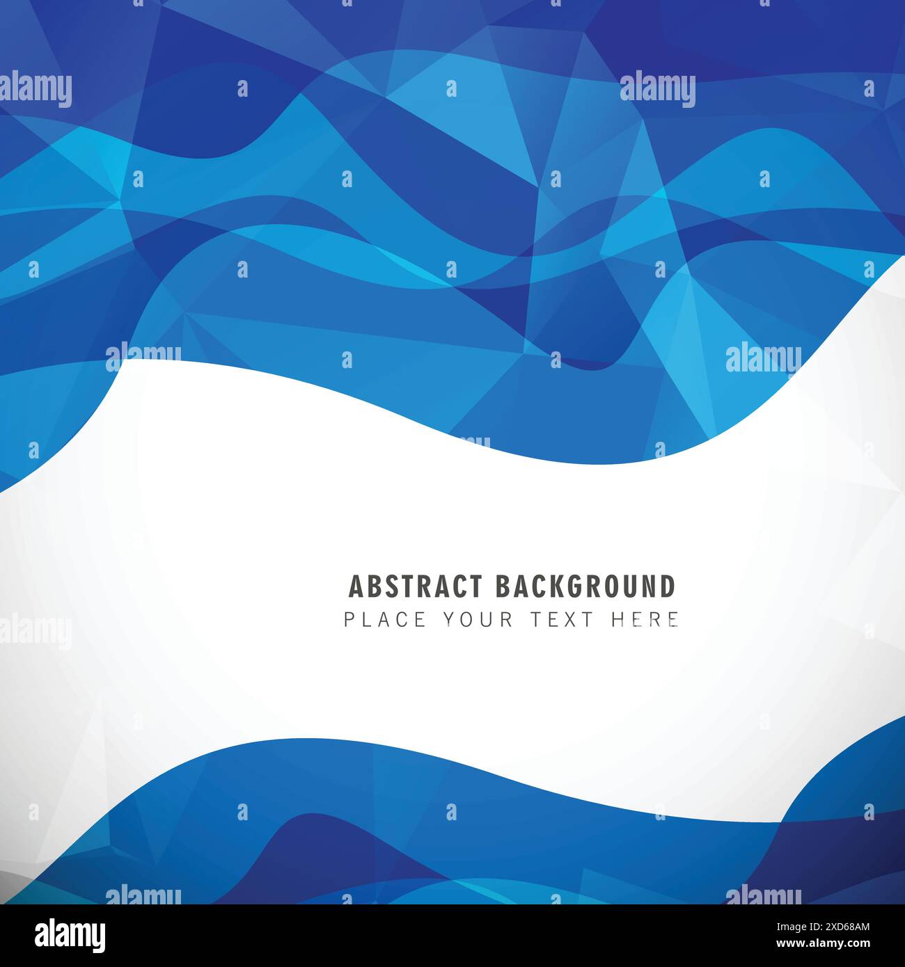 abstract blue background vector design illustration Stock Vector Image ...