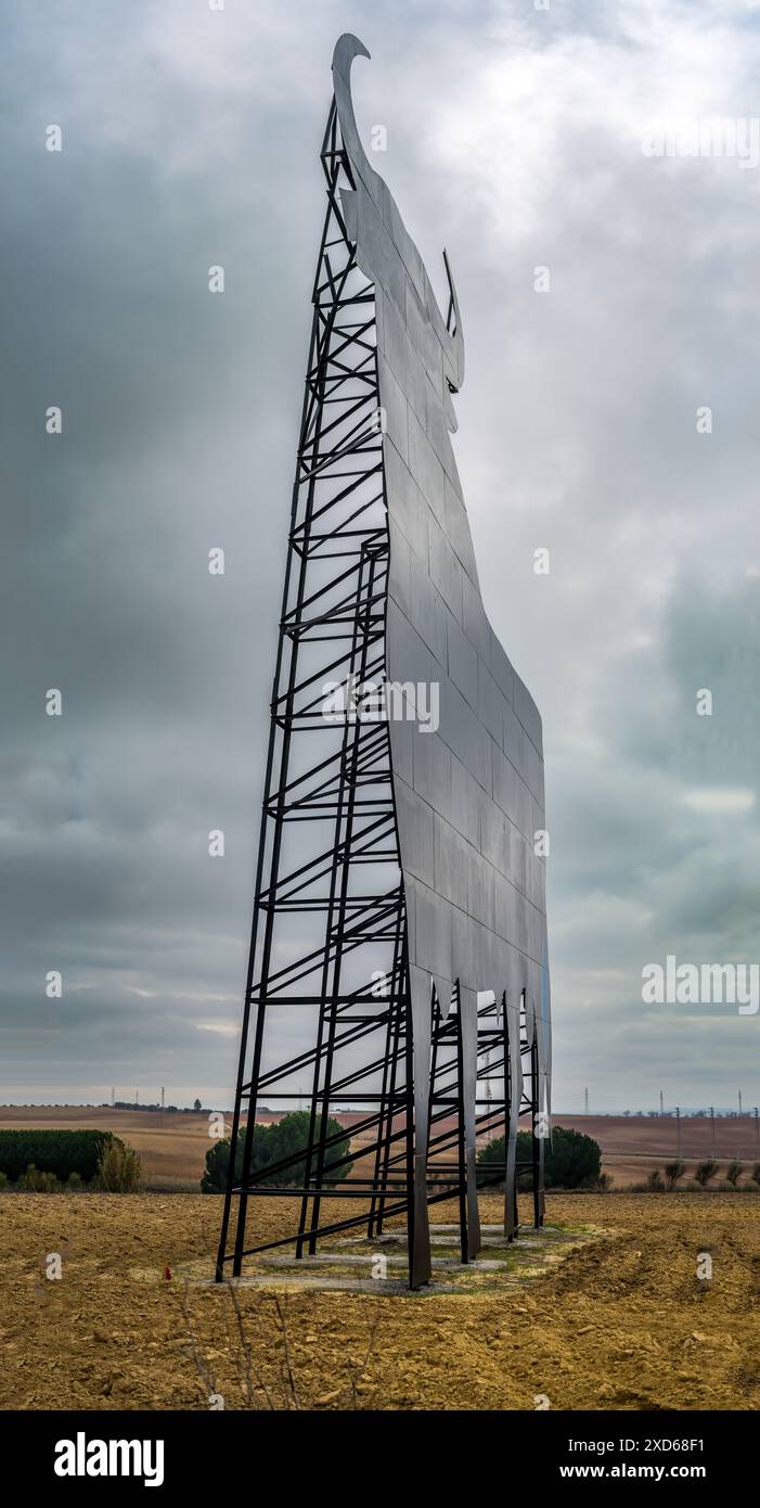 Iconic Osborne Bull silhouette located in the province of Seville ...