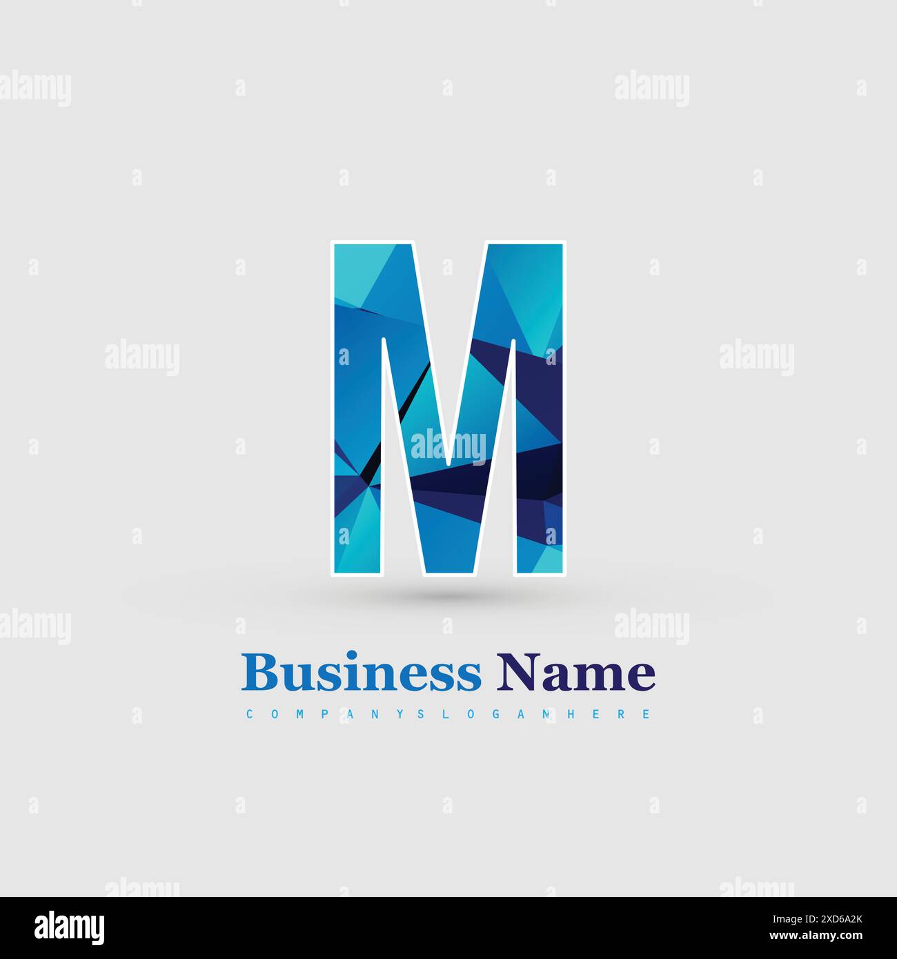 letter m logo vector design illustration Stock Vector Image & Art - Alamy