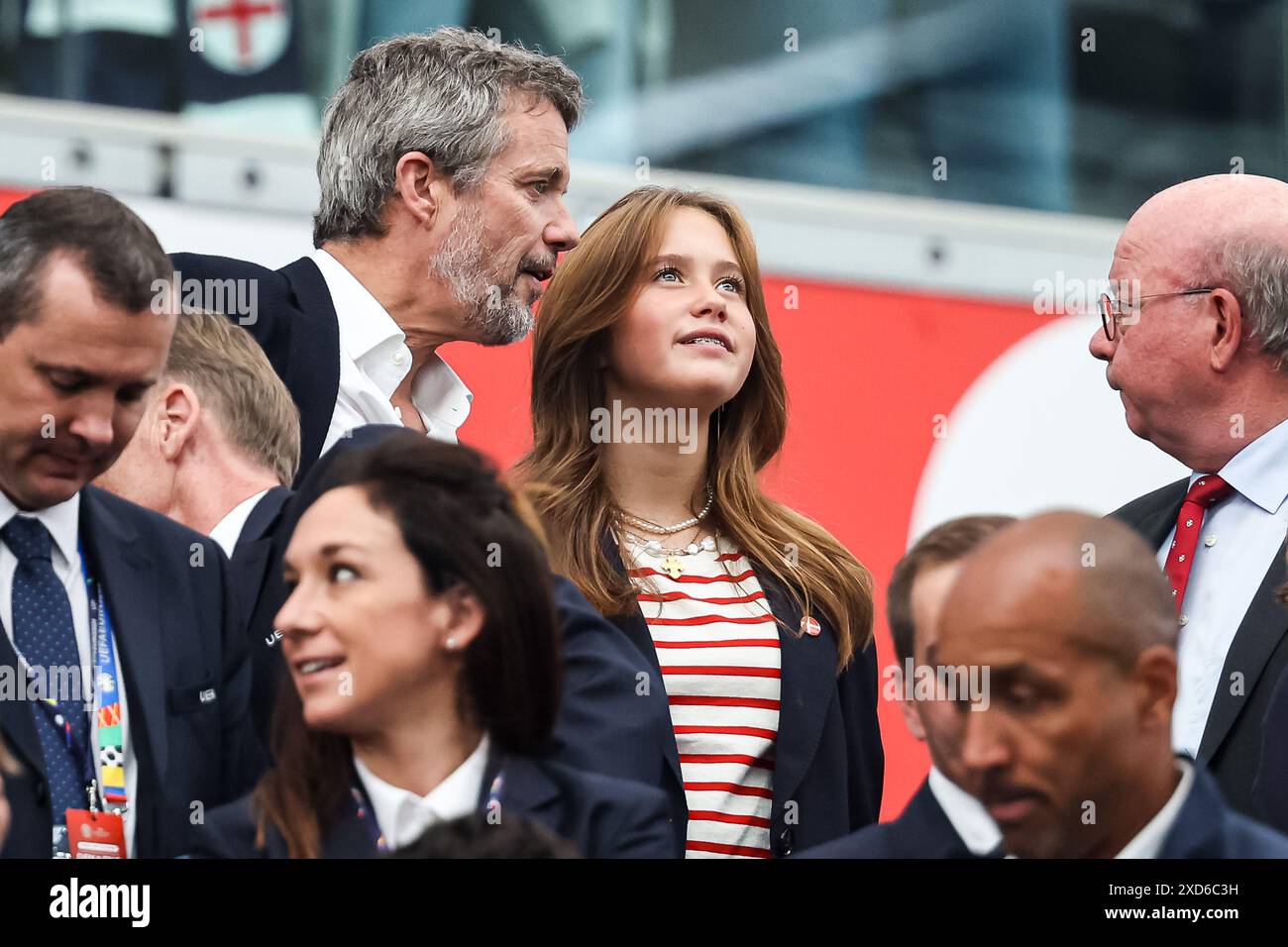 Princess Josephine und Koenig Frederik von Daenemark GER, Denmark (DEN ...
