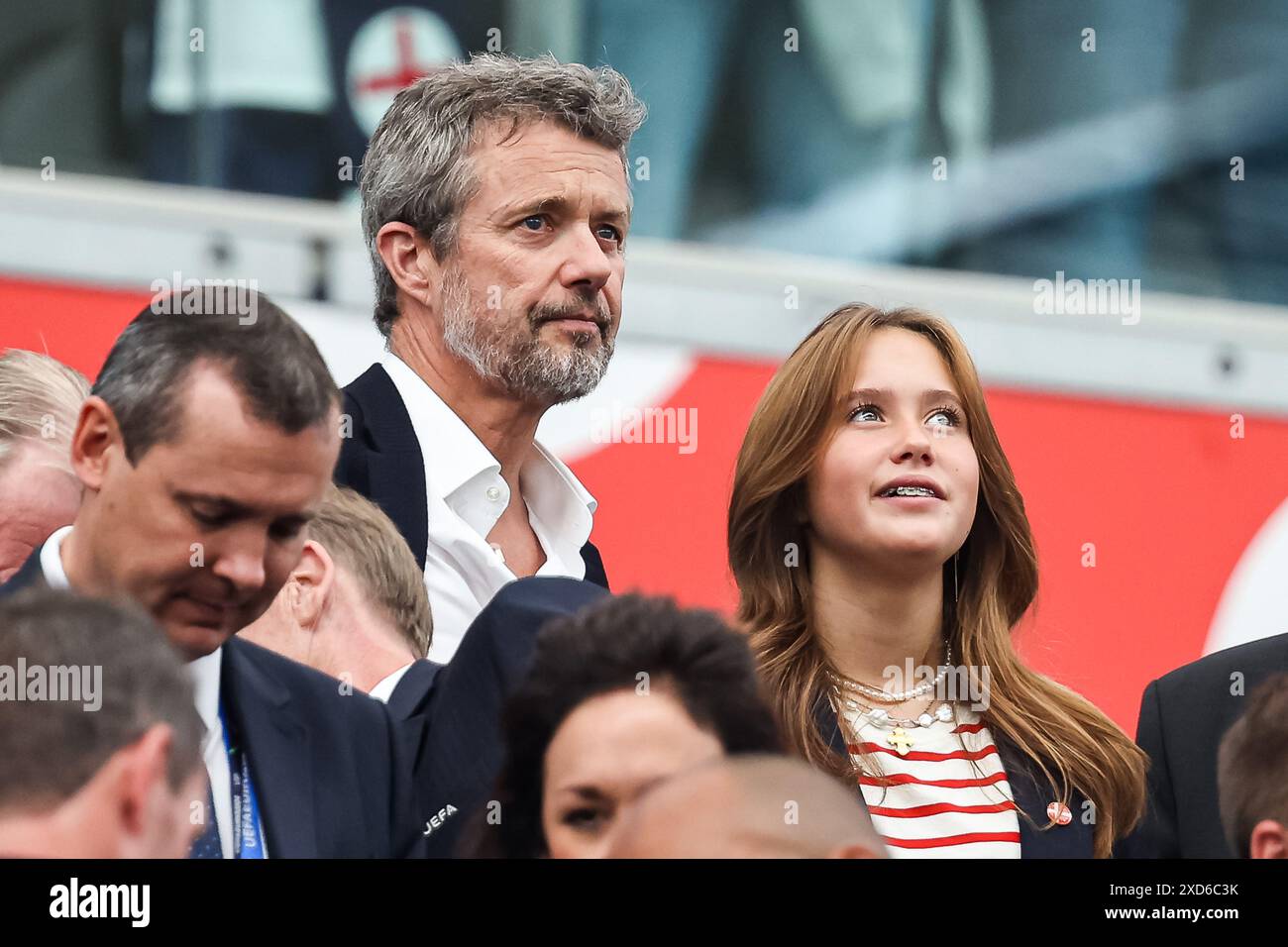 Princess Josephine und Koenig Frederik von Daenemark GER, Denmark (DEN ...