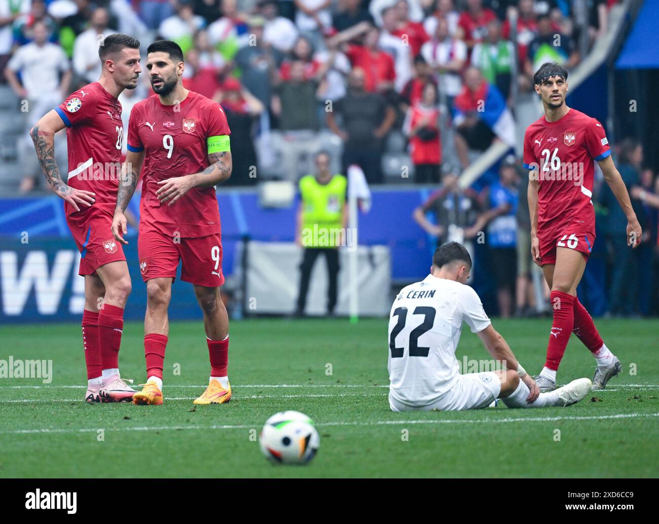 Munich, Germany. 20th June, 2024. Soccer, UEFA Euro 2024, European ...
