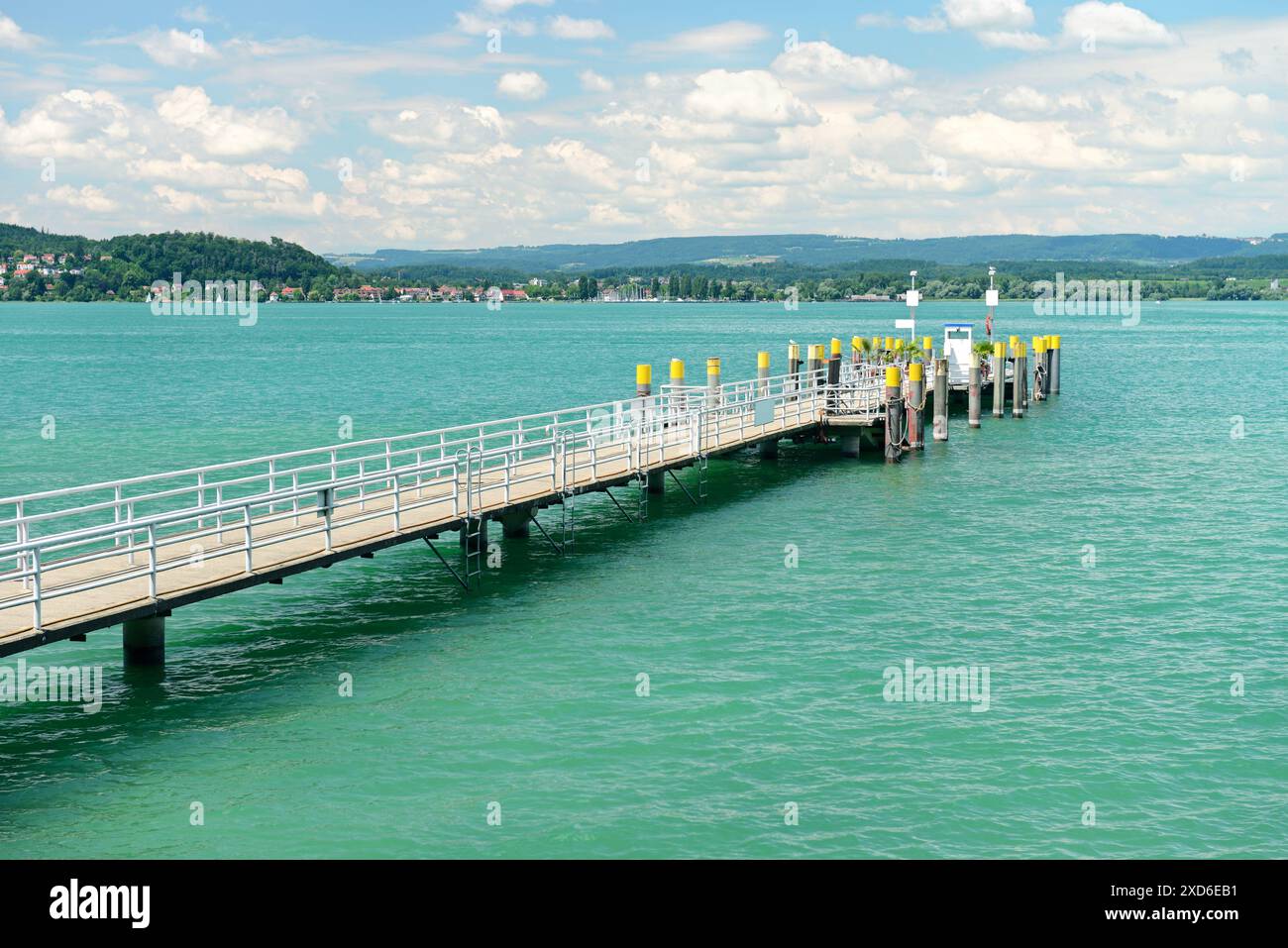 Pier with landing stage for ships hi-res stock photography and images ...