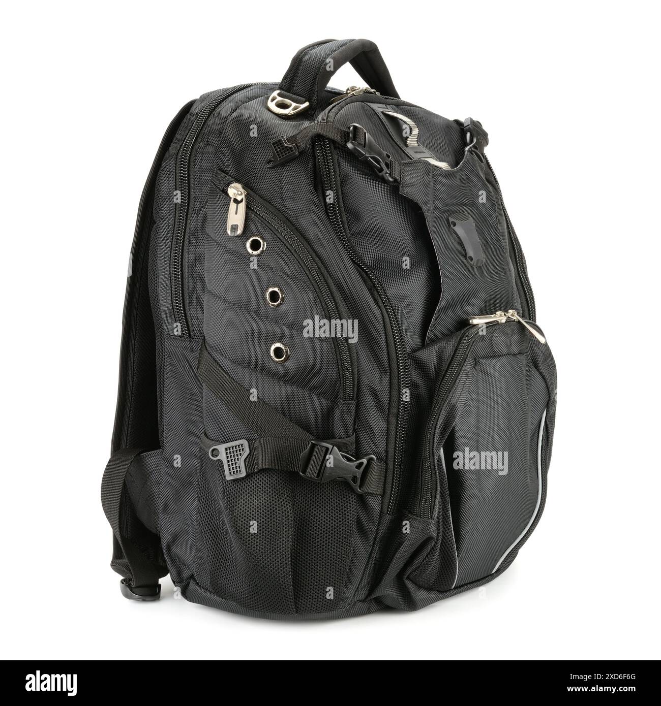 Bag on his back Cut Out Stock Images & Pictures - Alamy