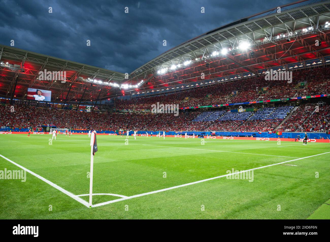 LEIPZIG, GERMANY - JUNE 18, 2024: Euro 2024 Groupe F match Portugal vs ...