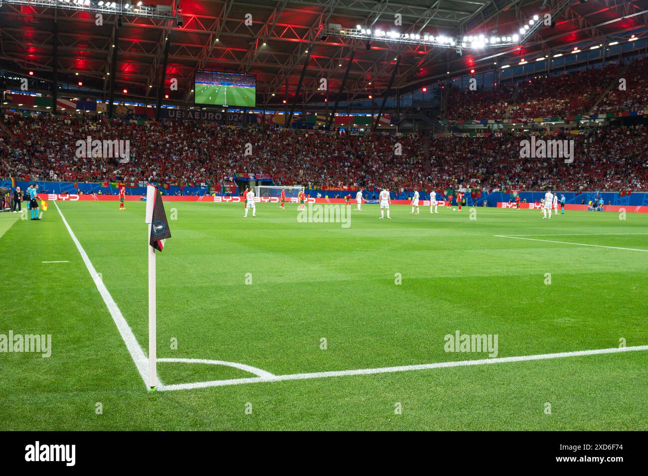 LEIPZIG, GERMANY - JUNE 18, 2024: Euro 2024 Groupe F match Portugal vs ...