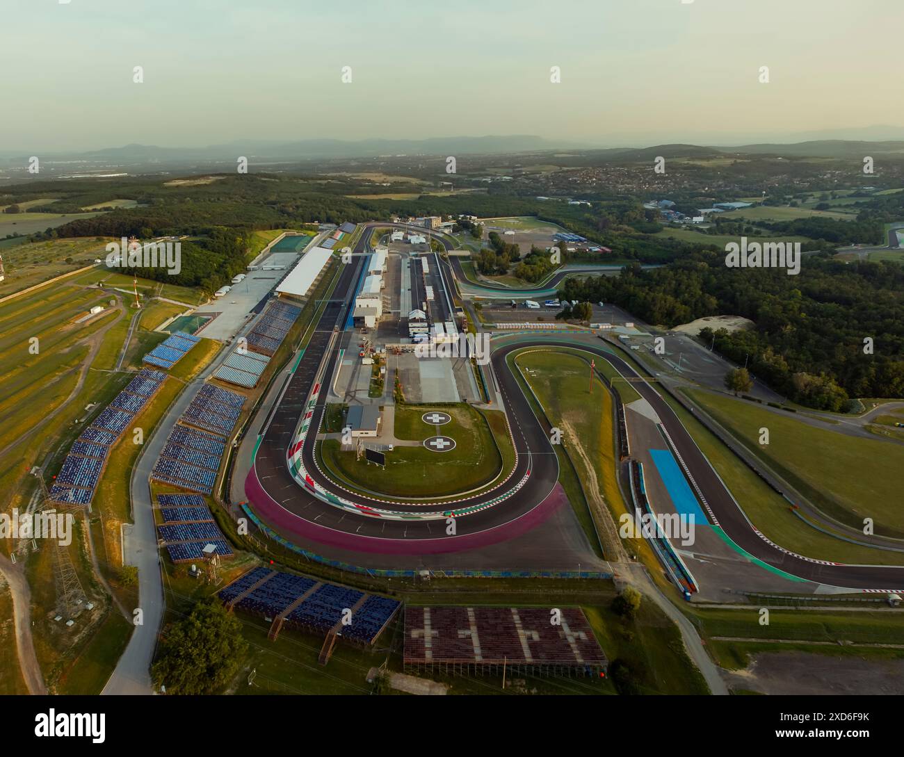 Hungaroring circuit layout hi-res stock photography and images - Alamy