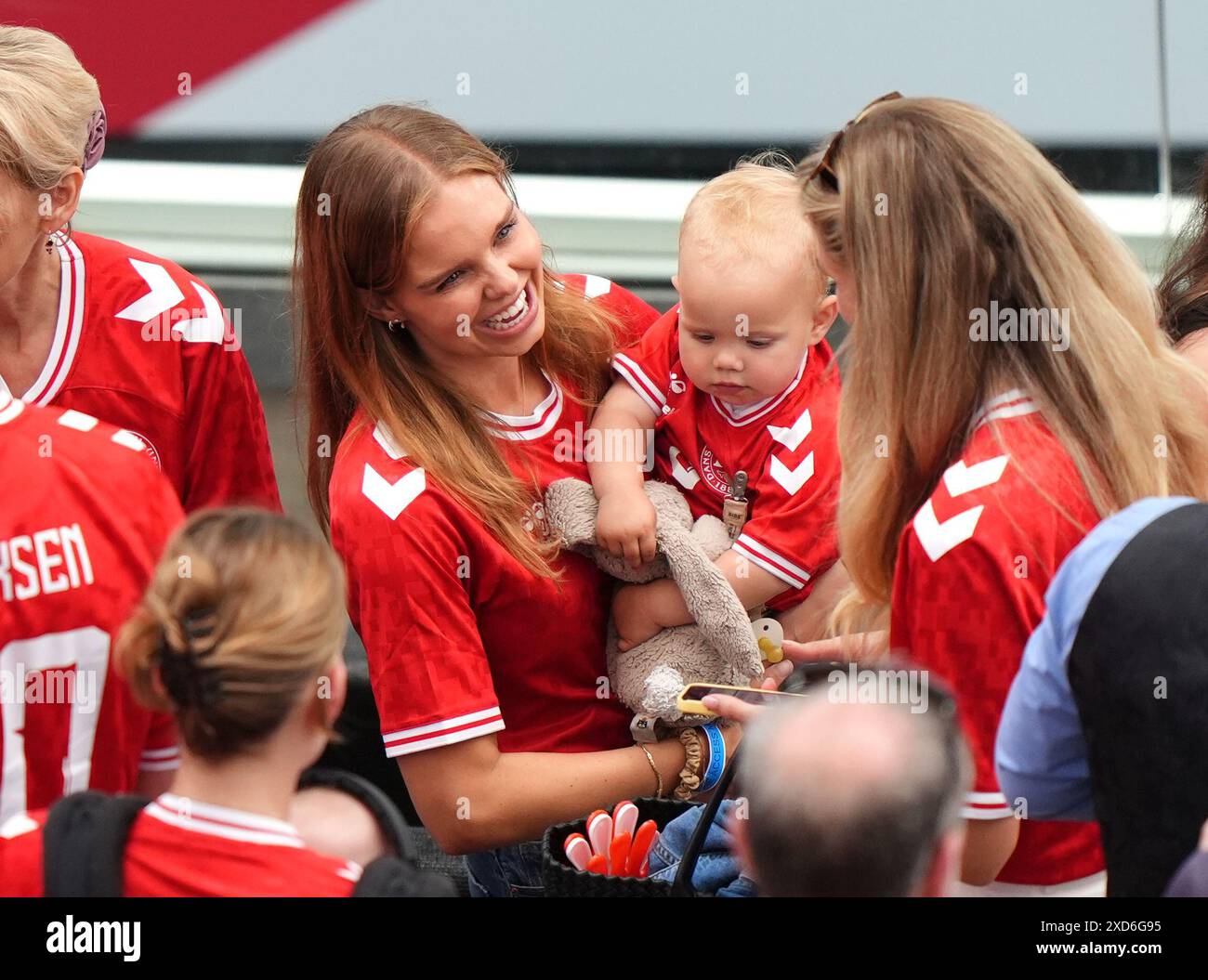 Pernille Vennike Vestergaard, wife of Denmark's Jannik Vestergaard ...