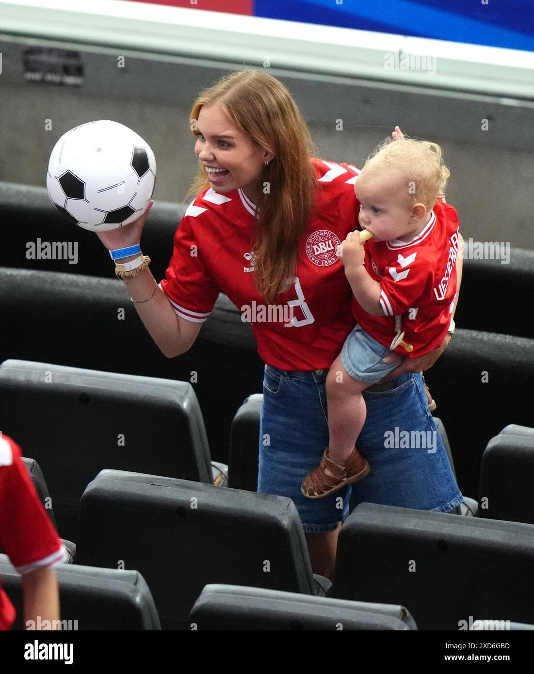 Pernille Vennike Vestergaard, wife of Denmark's Jannik Vestergaard ...