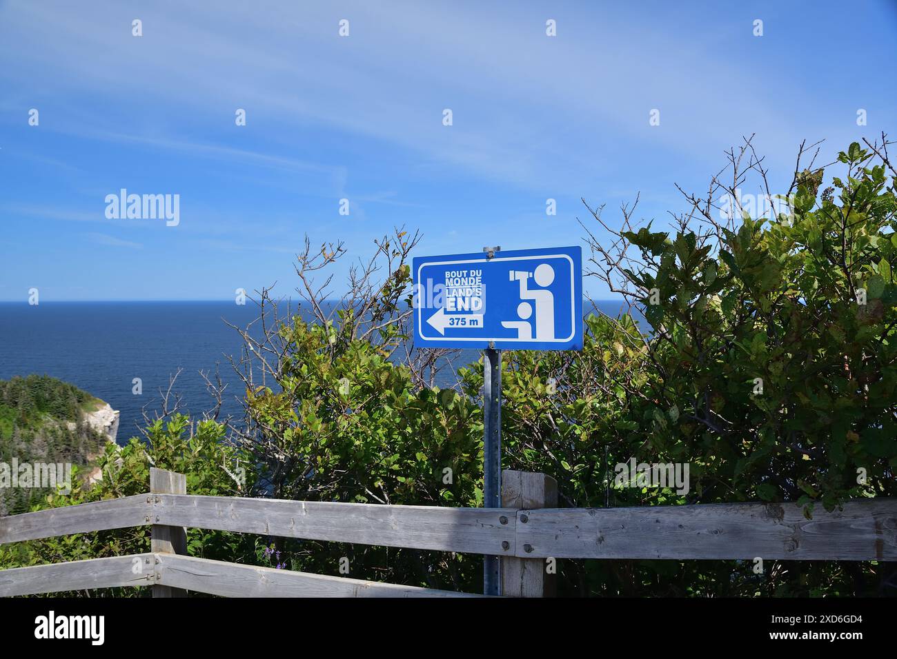 Lands end lookout sign hi-res stock photography and images - Alamy