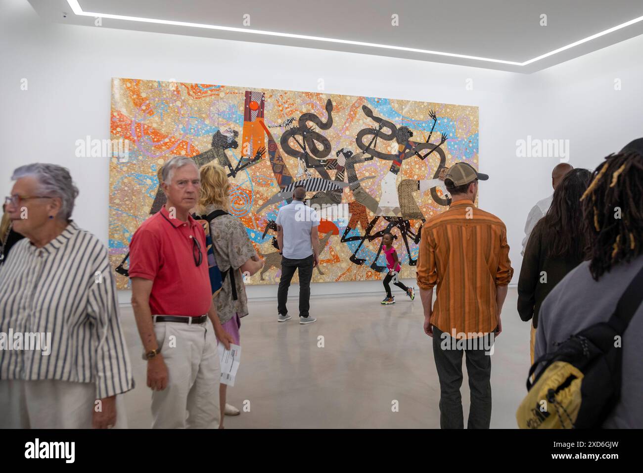 Detroit, Michigan - The opening of the new Shepherd art gallery, a ...