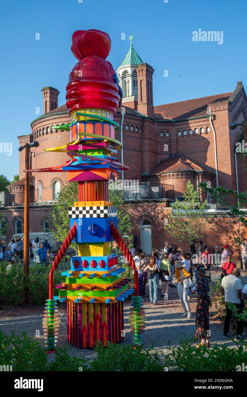 Detroit, Michigan - The opening of the new Shepherd art gallery, a ...
