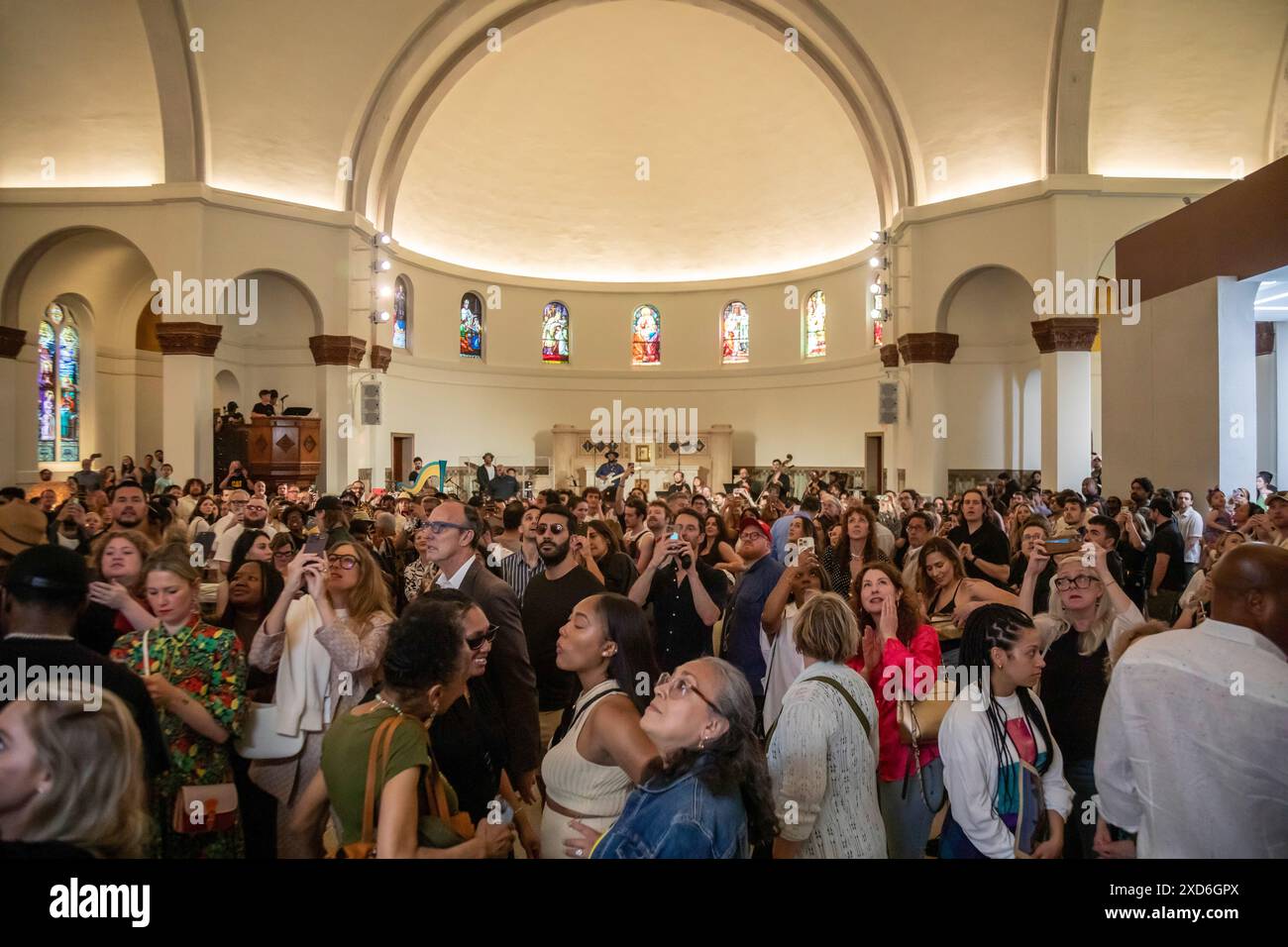 Detroit, Michigan - The opening of the new Shepherd art gallery, a ...