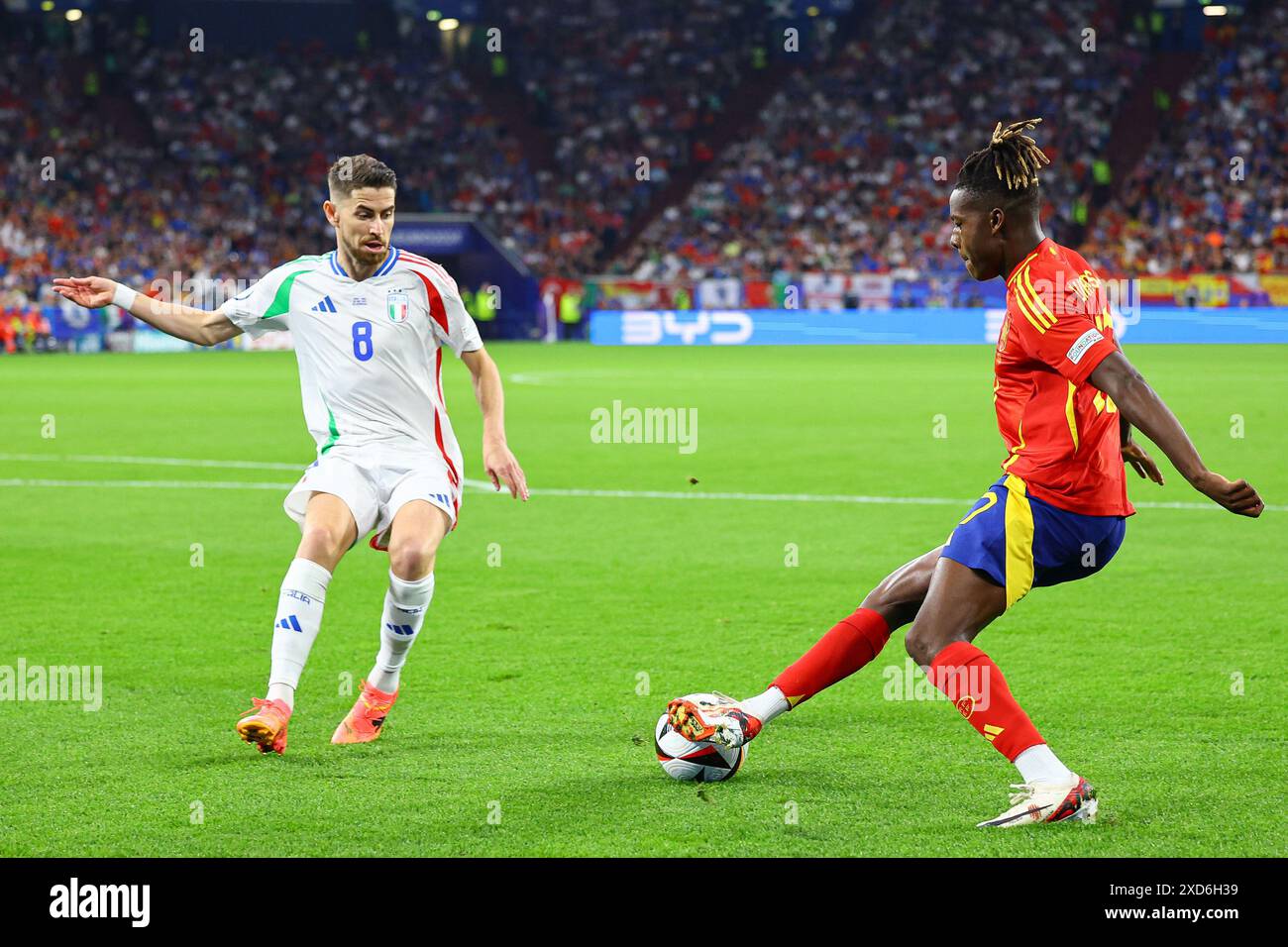 Gelsenkirchen, Niemcy. 20th June, 2024. 2024.06.20 Gelsenkirchen Pilka ...