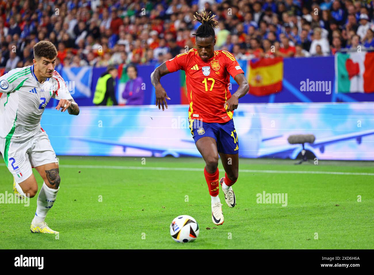 Gelsenkirchen, Niemcy. 20th June, 2024. 2024.06.20 Gelsenkirchen Pilka ...