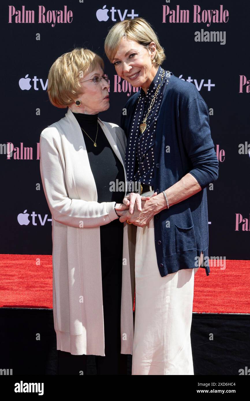 Hollywood, USA. 20th June, 2024. Carol Burnett and Allison Janney ...