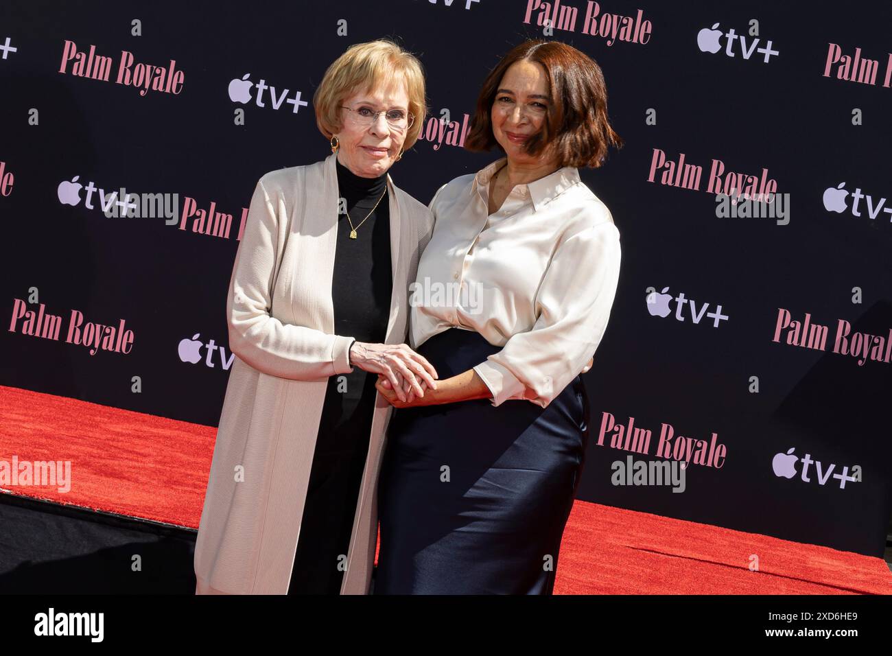 Hollywood, USA. 20th June, 2024. Carol Burnett and Maya Rudolph attend ...