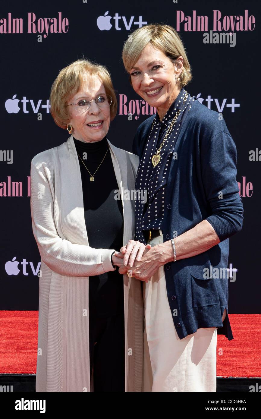 Hollywood, USA. 20th June, 2024. Carol Burnett and Allison Janney ...