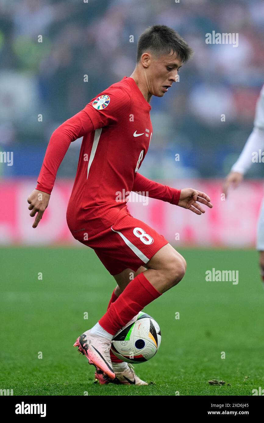 Arda Guler of Turkey during the Euro 2024 group F football match ...