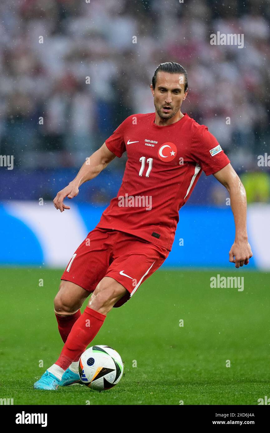 Yusuf Yazici of Turkey during the Euro 2024 group F football match ...