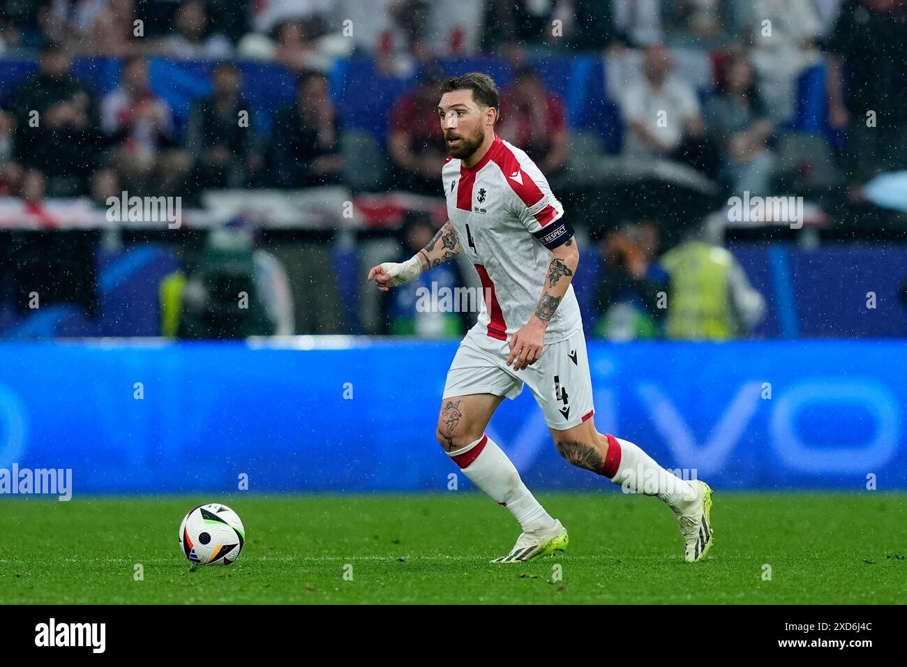 Guram Kashia of Georgia during the Euro 2024 group F football match ...