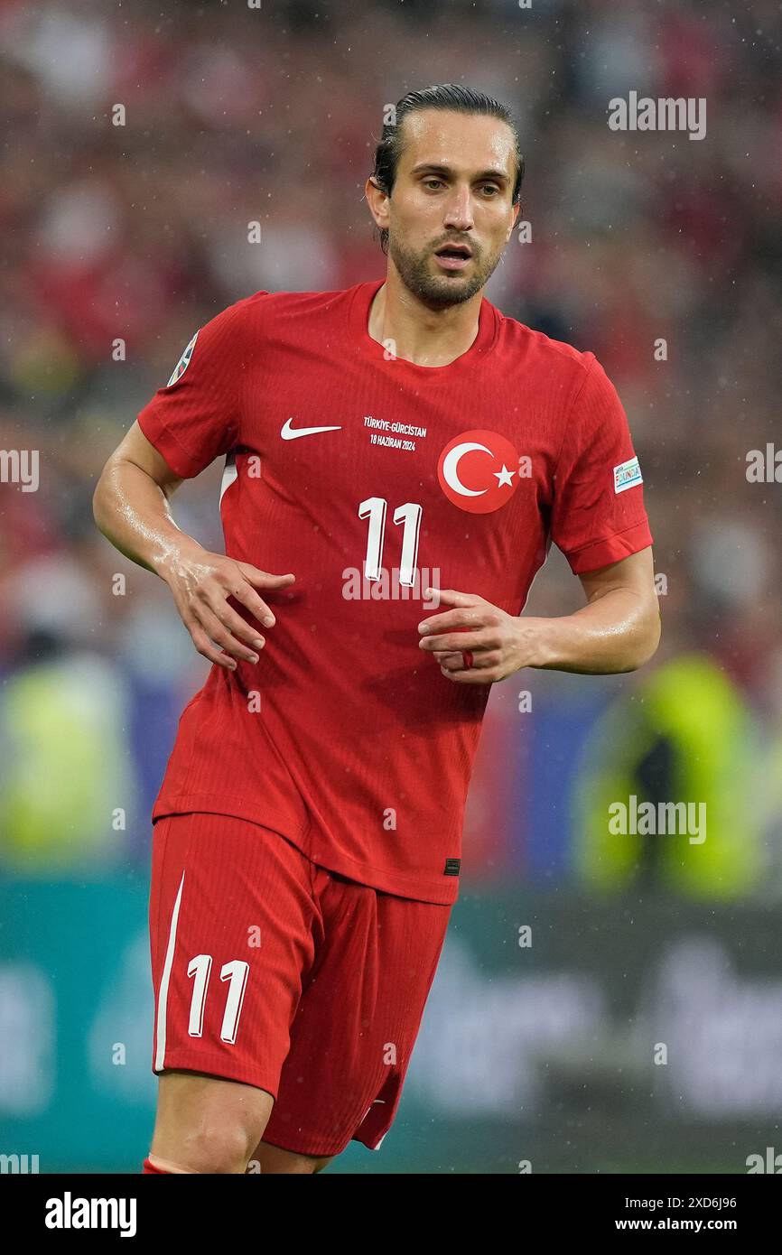 Yusuf Yazici of Turkey during the Euro 2024 group F football match ...