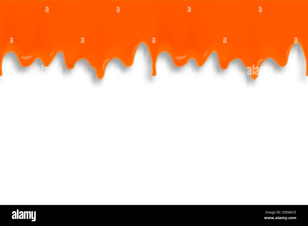 Red paint flowing and dripping. Abstract banner with shadow Stock ...