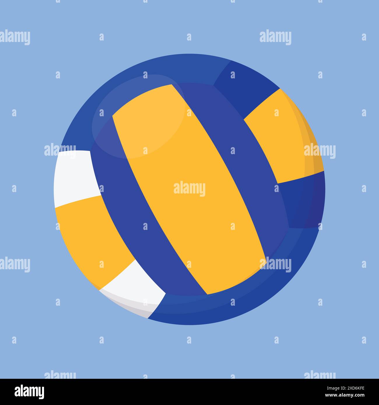 Volleyball ball icon vector. Volleyball illustration. volleyball sports ...